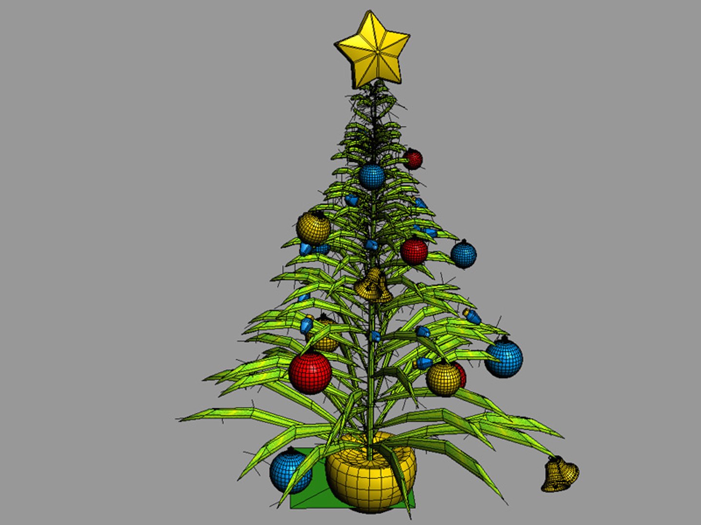 christmas tree 3d model