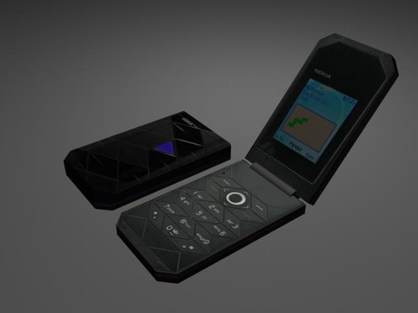 3d model nokia 7070 prism