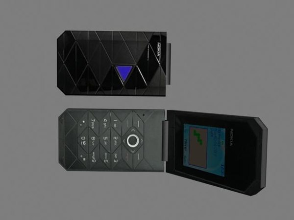 3d model nokia 7070 prism