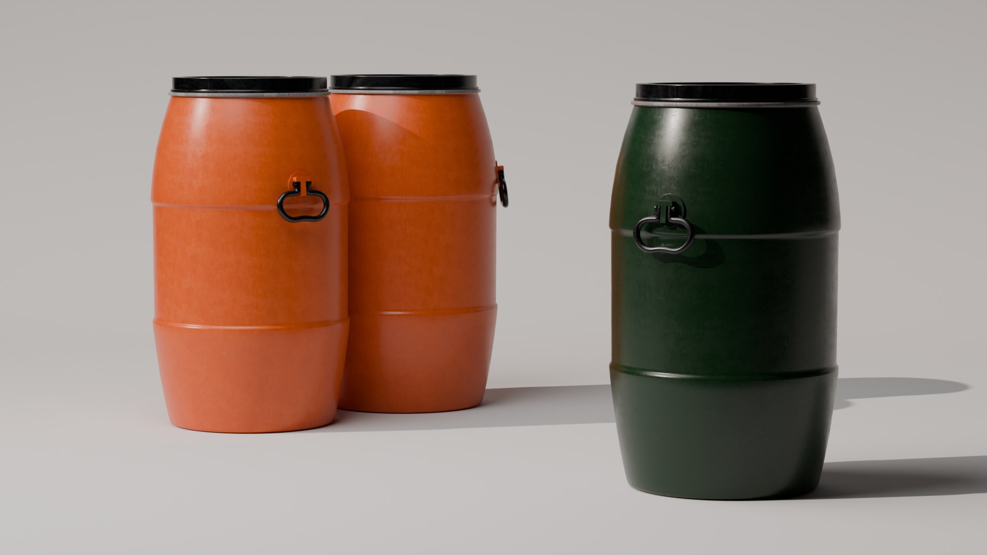 Plastic Drum Set 3D - TurboSquid 2425934