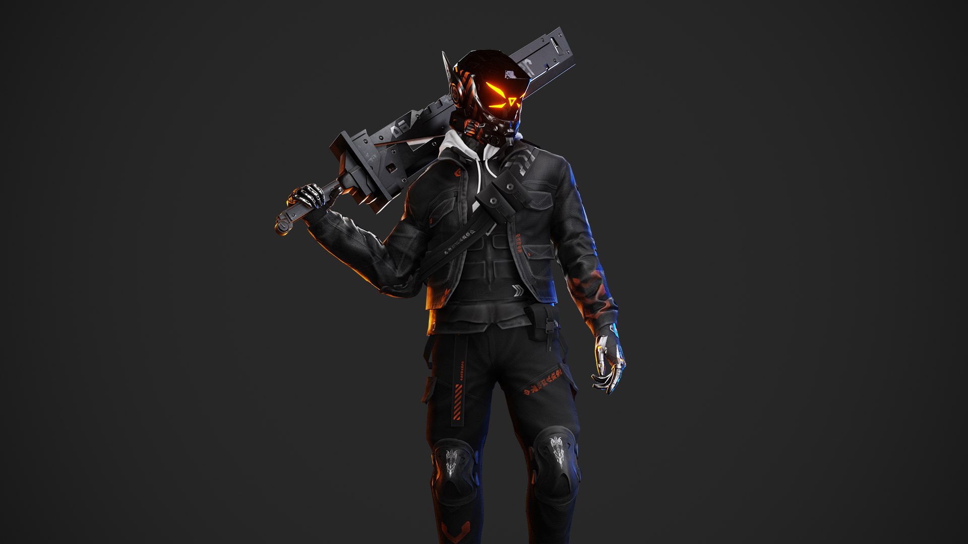 3D Model Cyberpunk Borz Robot - TurboSquid 2142333