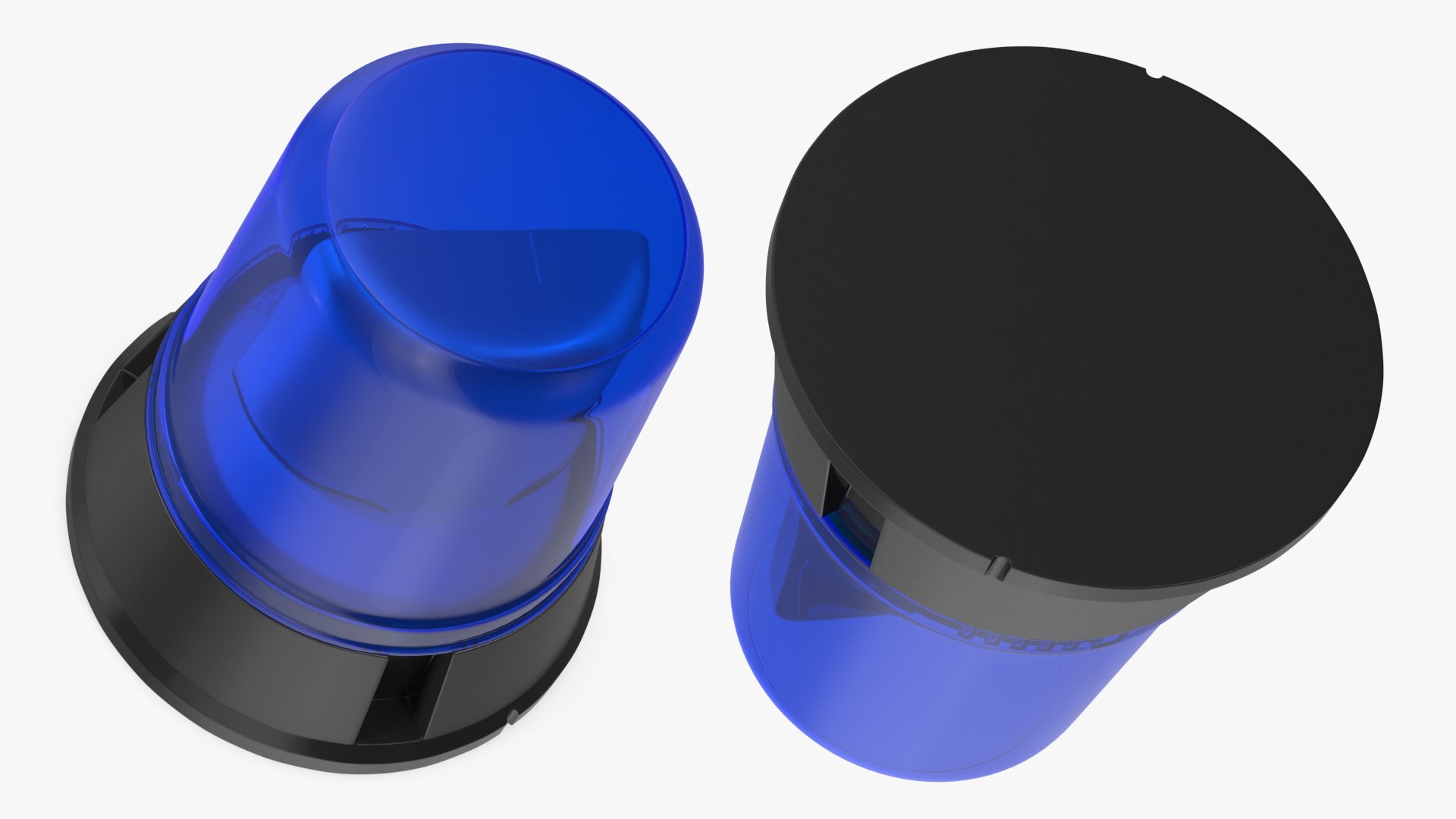 Flashing Rotating Beacon Blue 3D Model - TurboSquid 1872194