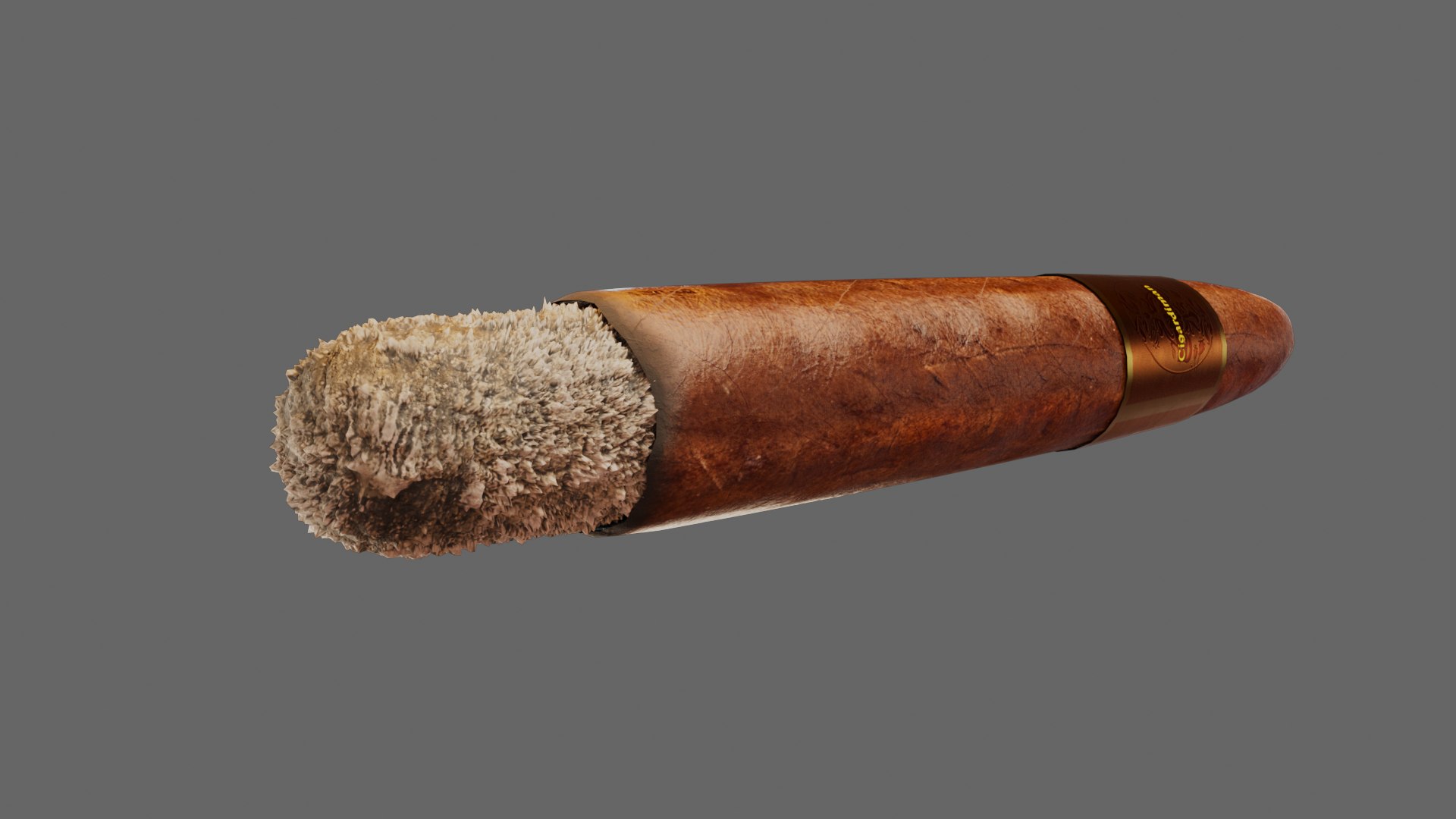 3D Cigar With VDB Smoke Animation - TurboSquid 2148760