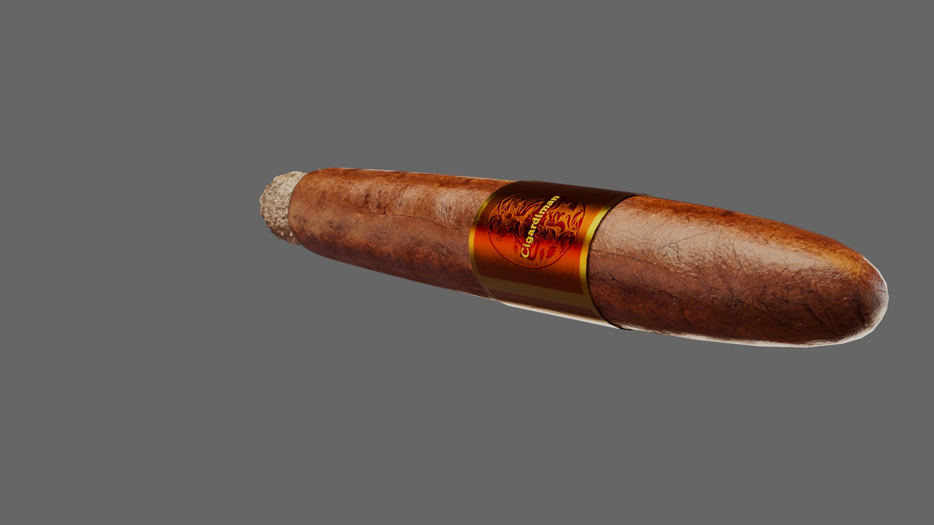3D Cigar With VDB Smoke Animation - TurboSquid 2148760