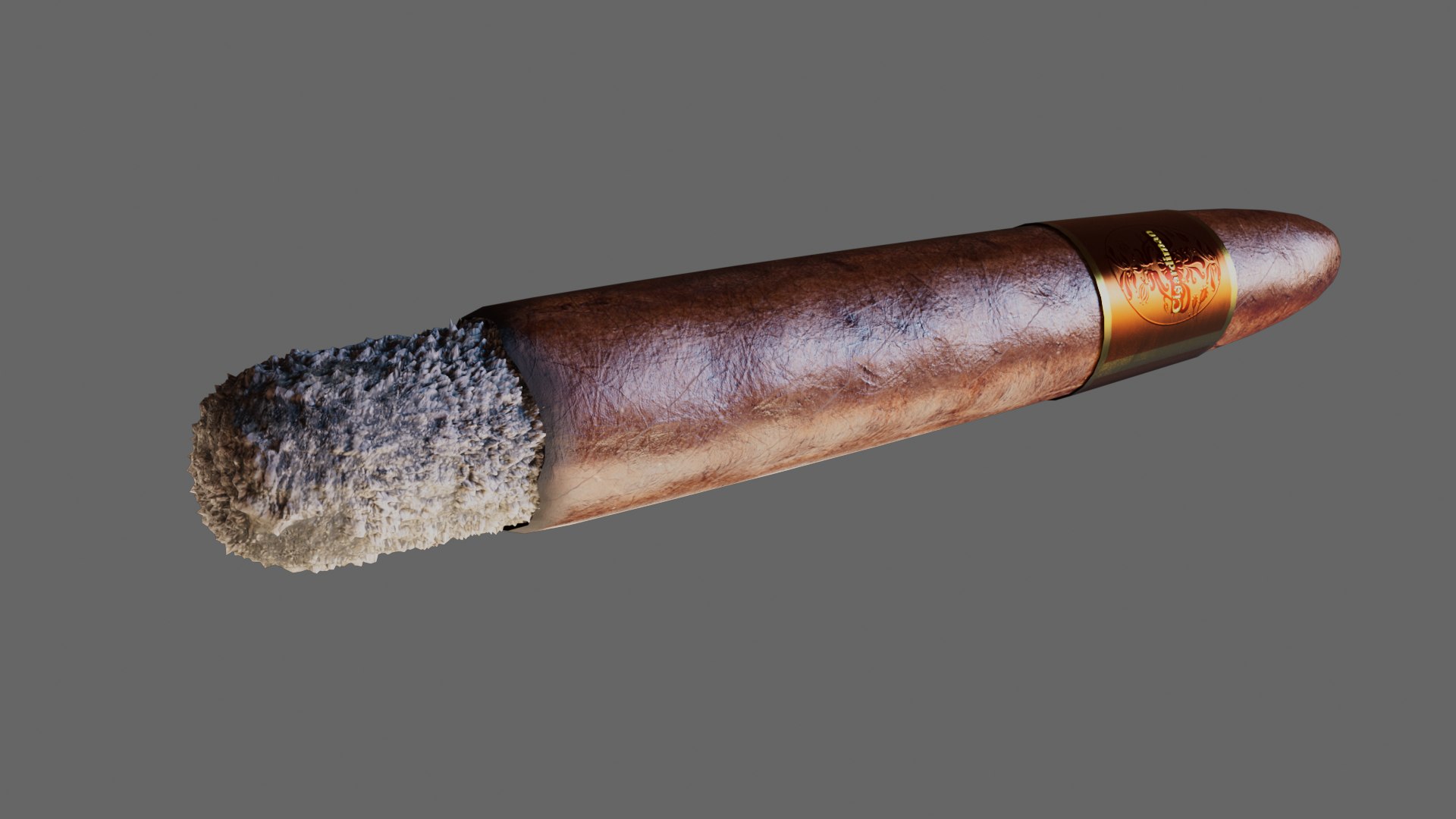 3D Cigar With VDB Smoke Animation - TurboSquid 2148760