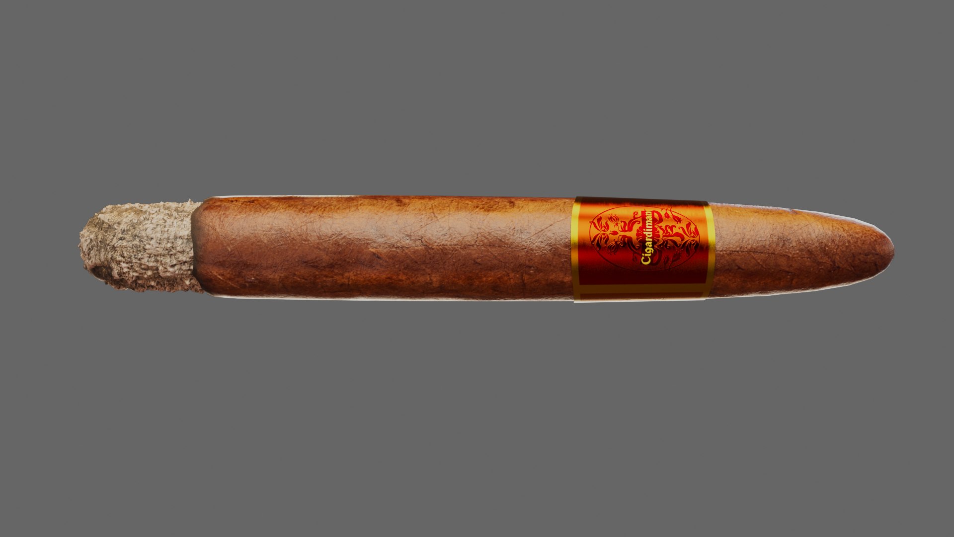 3D Cigar With VDB Smoke Animation - TurboSquid 2148760