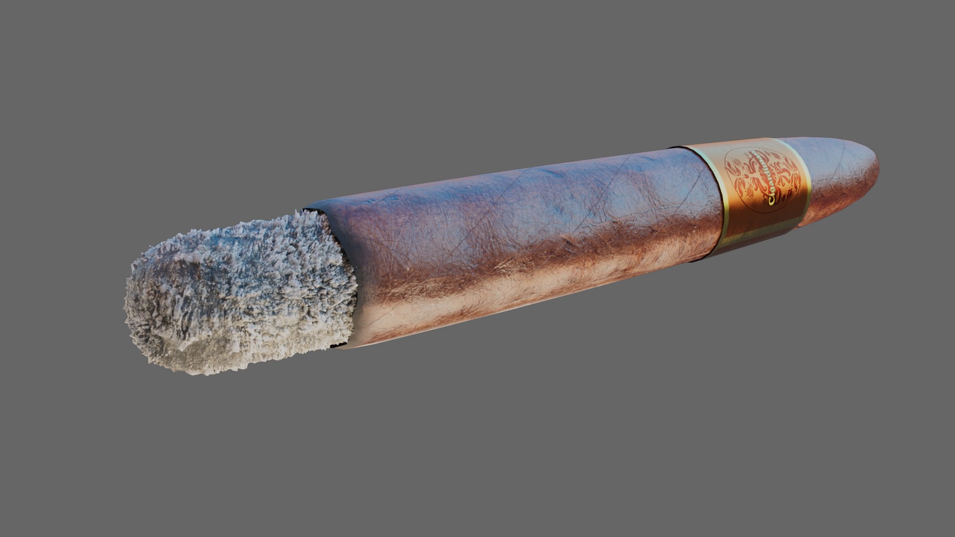 3D Cigar With VDB Smoke Animation - TurboSquid 2148760
