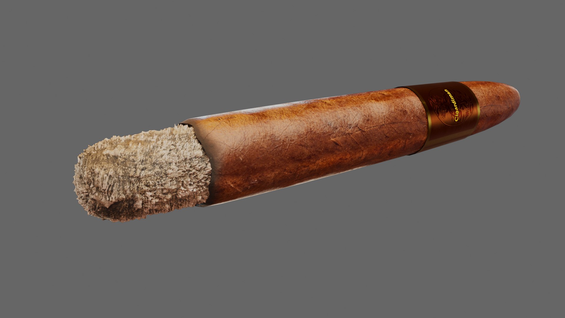 3D Cigar With VDB Smoke Animation - TurboSquid 2148760