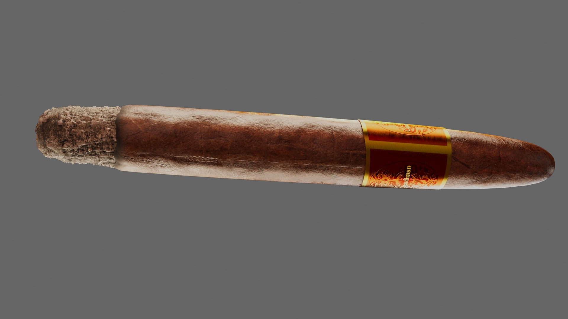 3D Cigar With VDB Smoke Animation - TurboSquid 2148760
