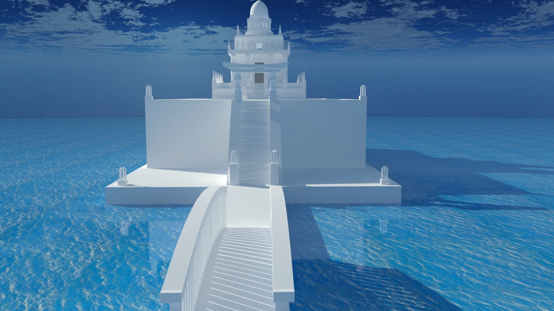 Temple 3D - TurboSquid 1091188