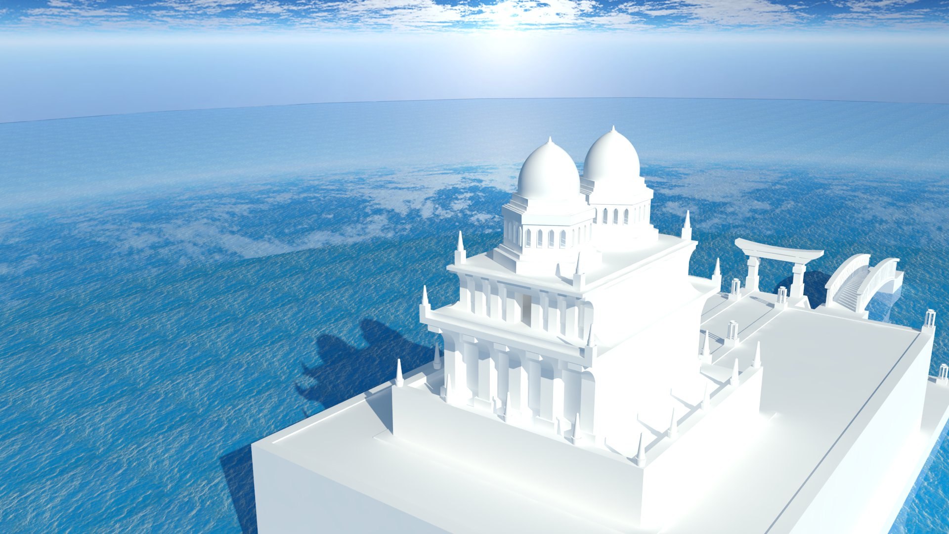 Temple 3D - TurboSquid 1091188