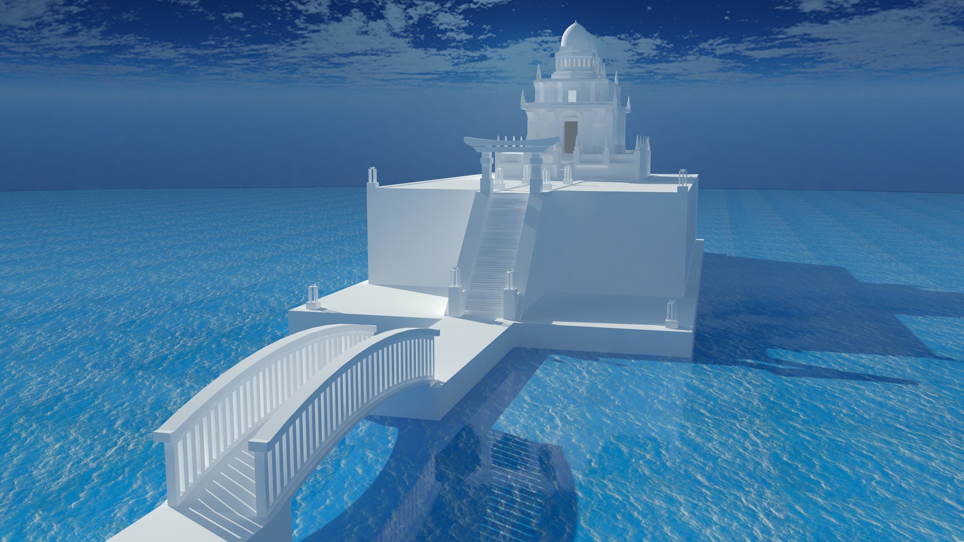 Temple 3D - TurboSquid 1091188