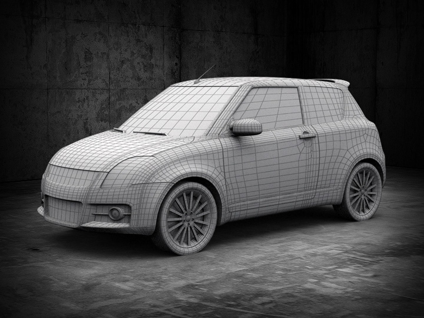 3ds Max Suzuki Swift