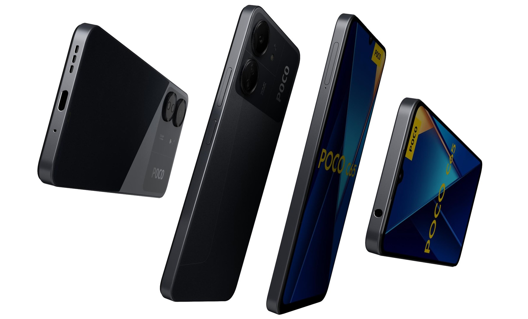 3D Xiaomi Poco C65 Black - TurboSquid 2152074