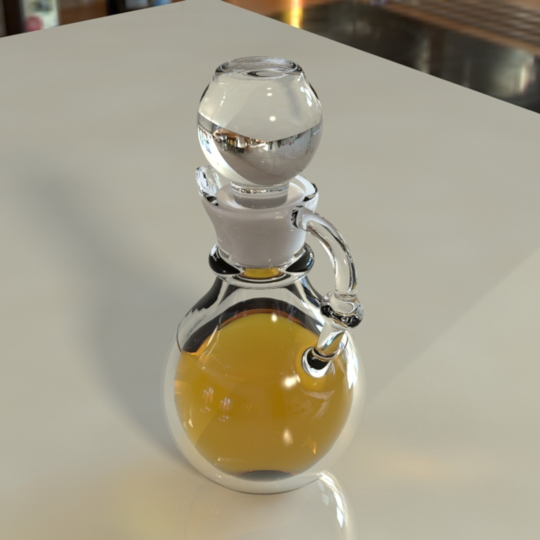 3d syrup jar