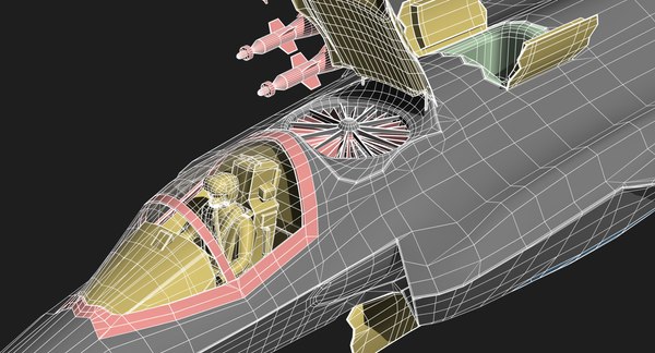 modelo 3d Lockheed Martin F-35B VTOL - TurboSquid 1967081