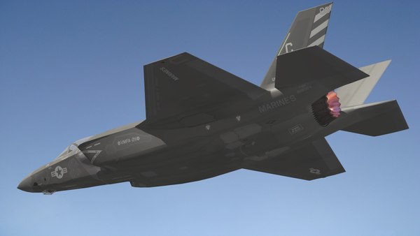 록히드 마틴 F-35B VTOL 3D 모델 - TurboSquid 1967081