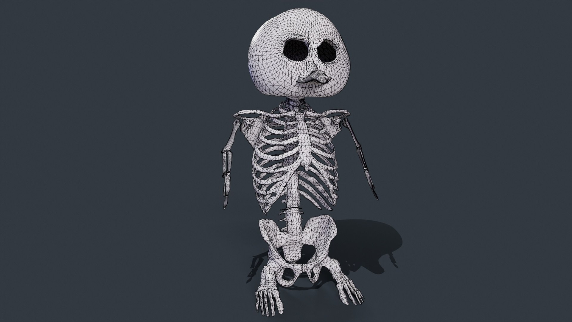 3D Penguin Skull Model - TurboSquid 2178037
