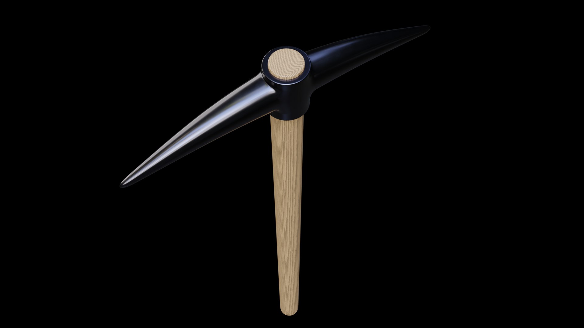 3D Mattock With Rust And Dust - TurboSquid 2010786