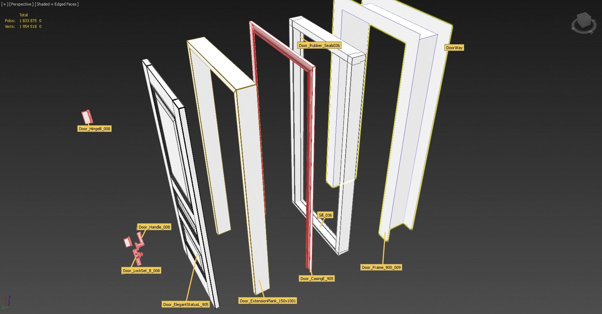 Doors Kit Constructor 10 3D - TurboSquid 1699663