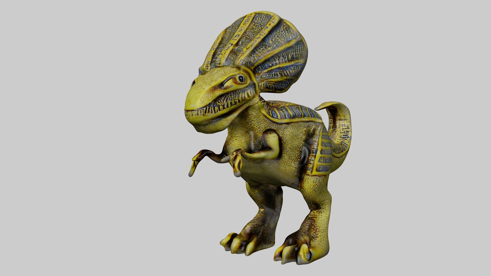 3D Egyptian Dinosaur 5 model - TurboSquid 2169558