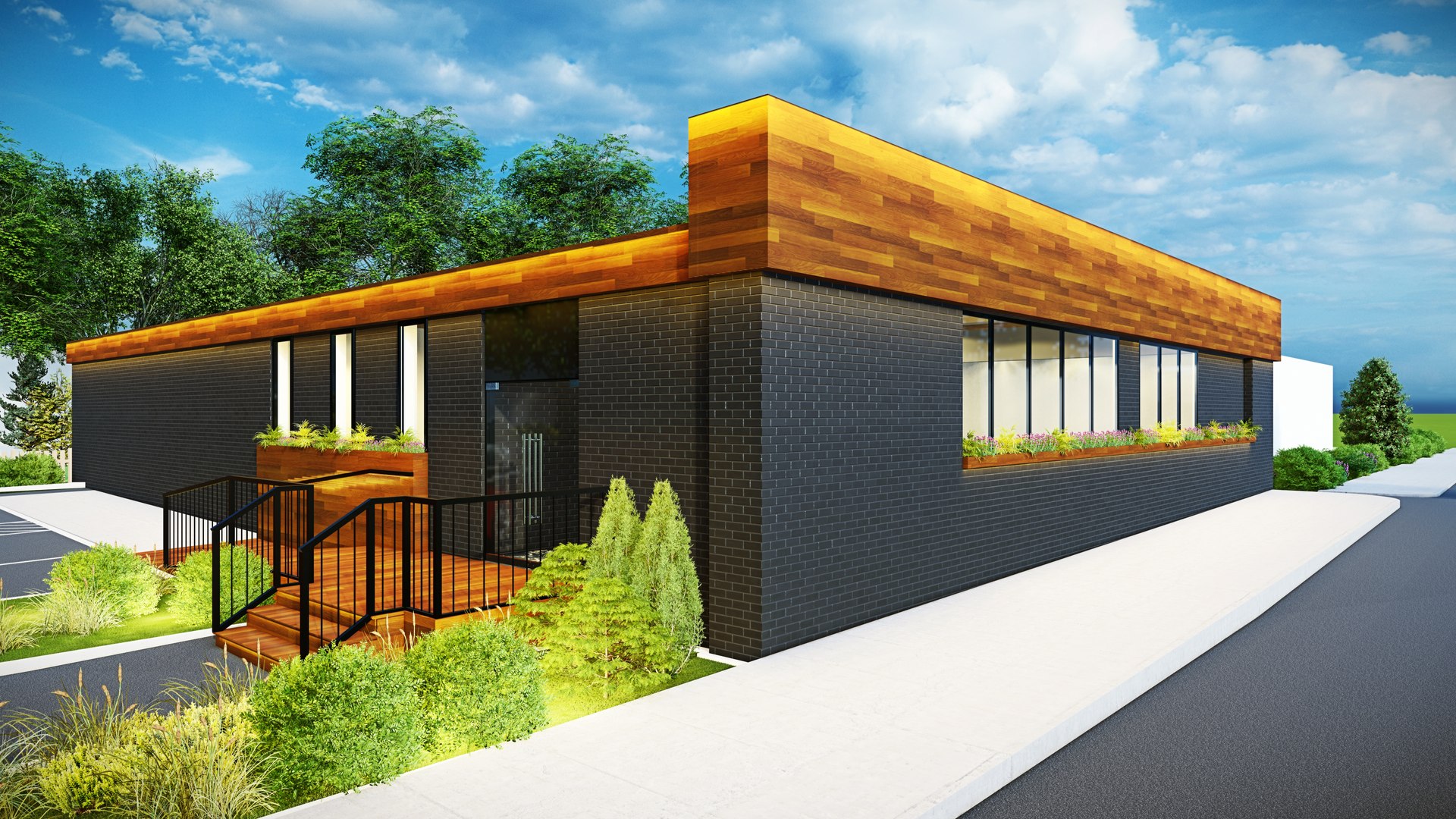Modern Restaurant 3D Model - TurboSquid 1885064