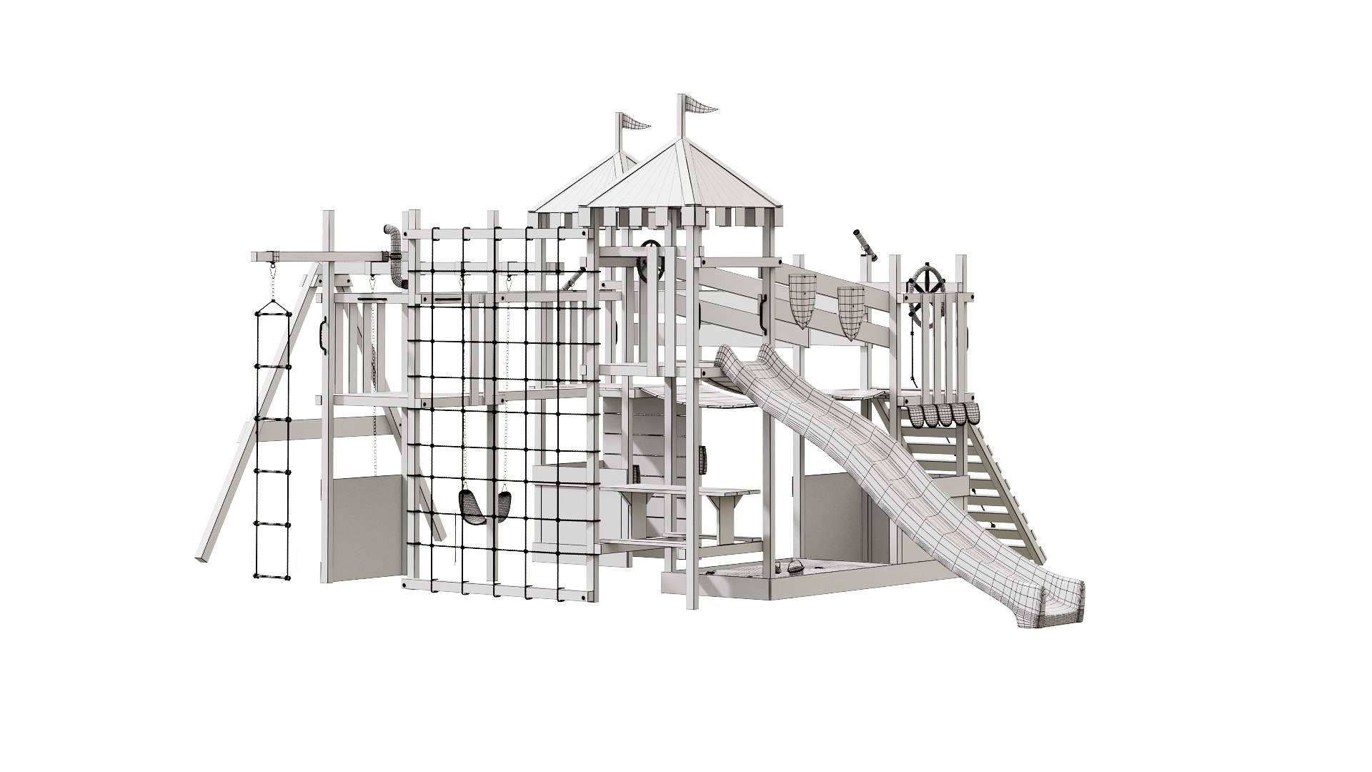 Climbing Frame Wickey Smart King 3D Model - TurboSquid 2263443