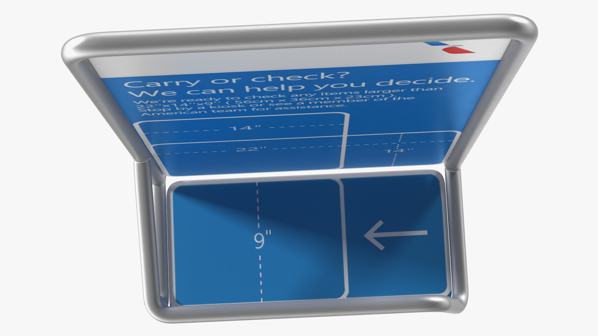 3D Airport Luggage Check Unit New - TurboSquid 2097556