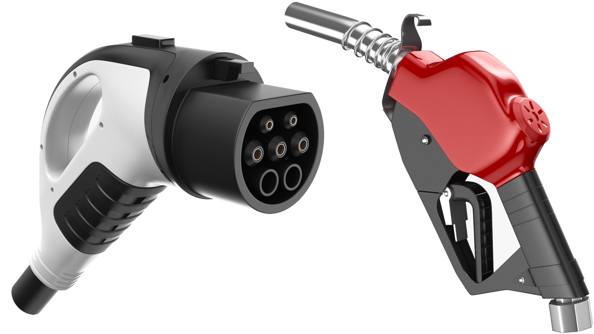 3D Detailed Electric Charge VS Fuel Nozzle - TurboSquid 2015389