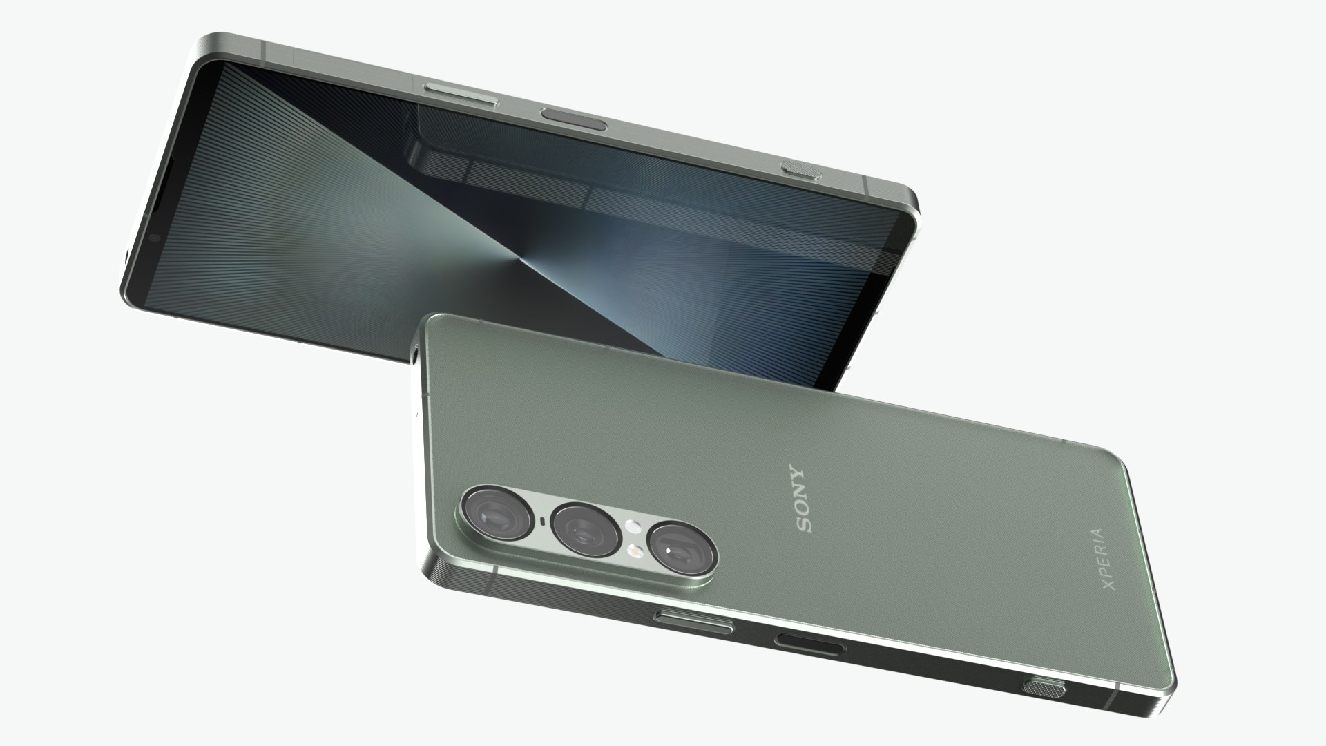 Sony Xperia 1 VII Moss Green 3D Model - TurboSquid 2408605