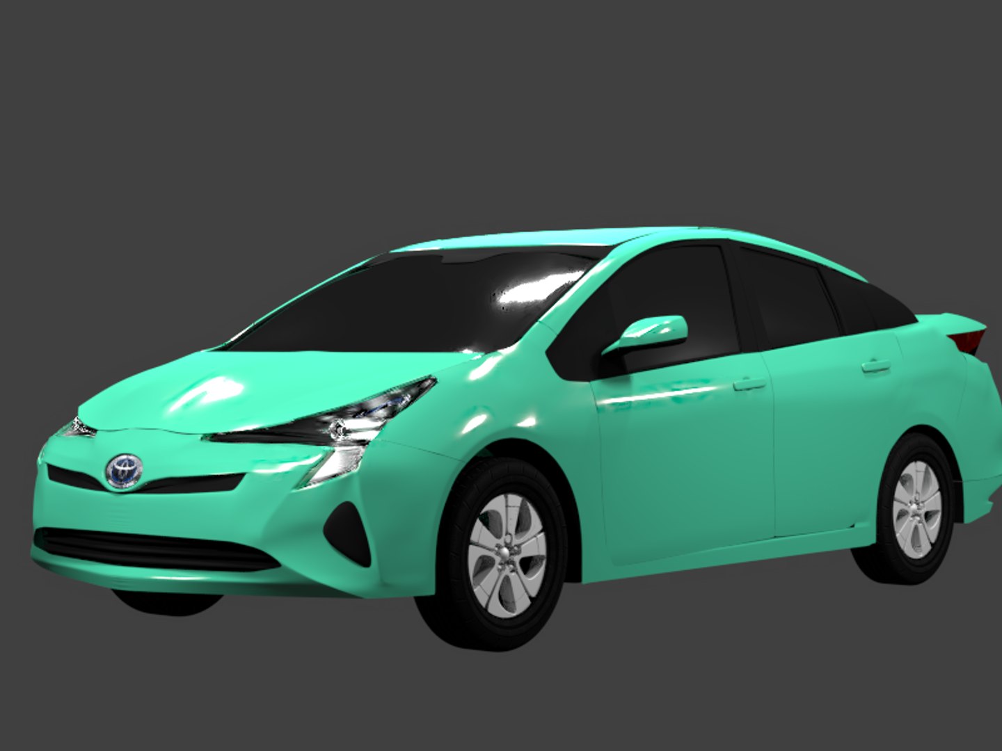 3D Toyota Prius 2016 Car - TurboSquid 1286945