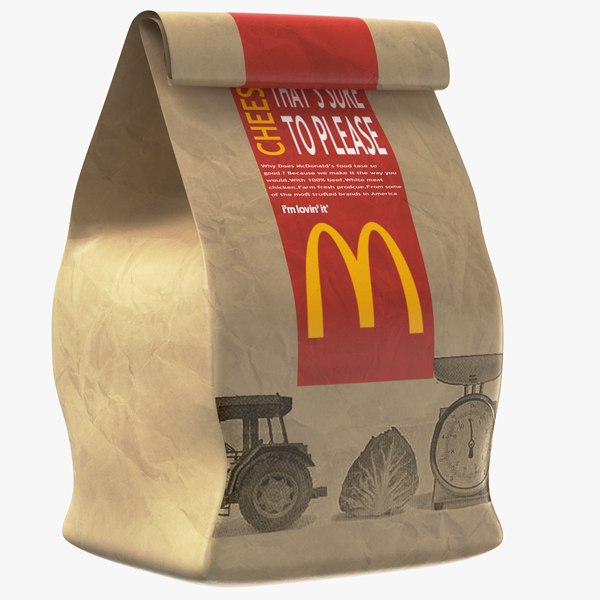 3D Detailed KFC Paper Bag - TurboSquid 2043024