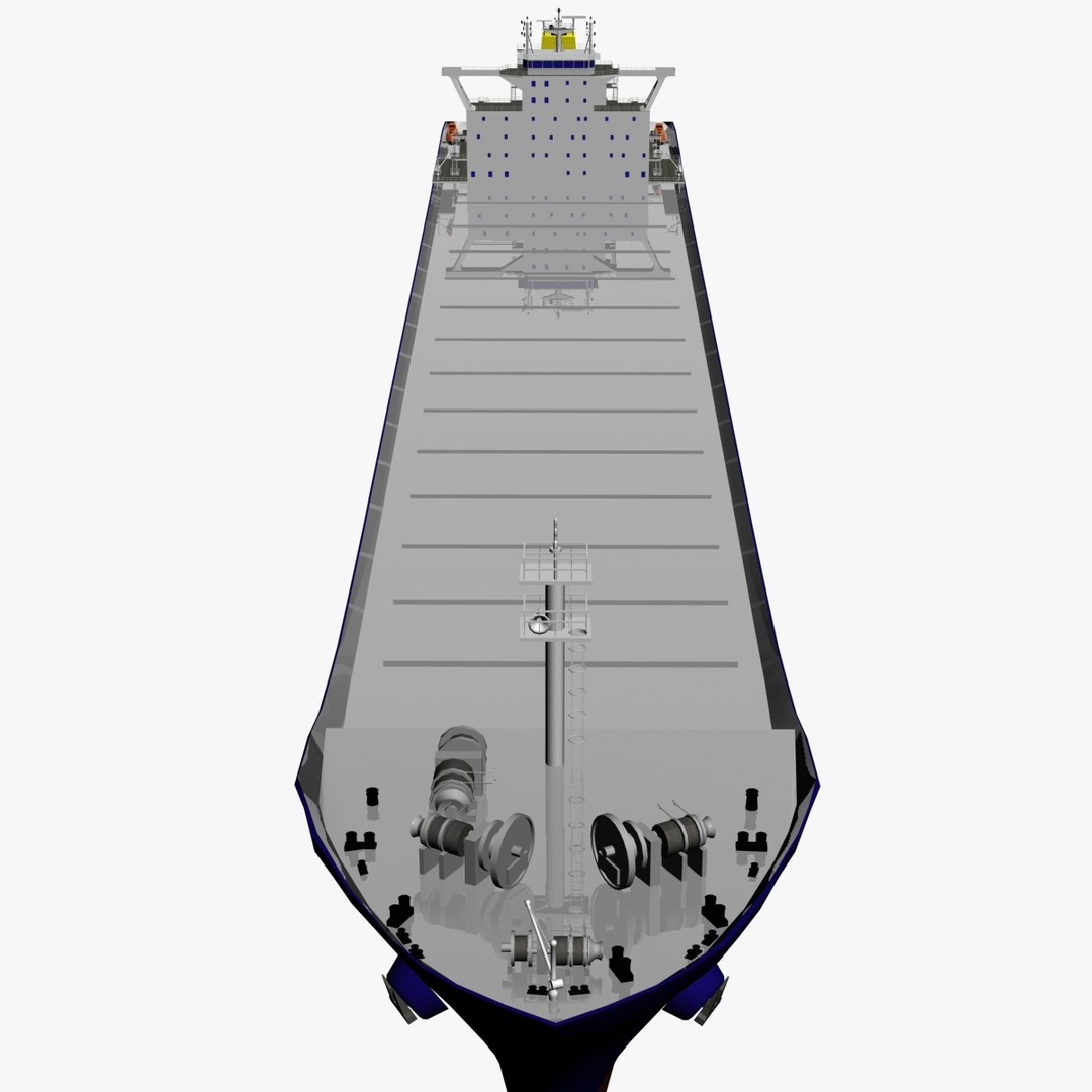 Bulk Carrier Ship 3d Model