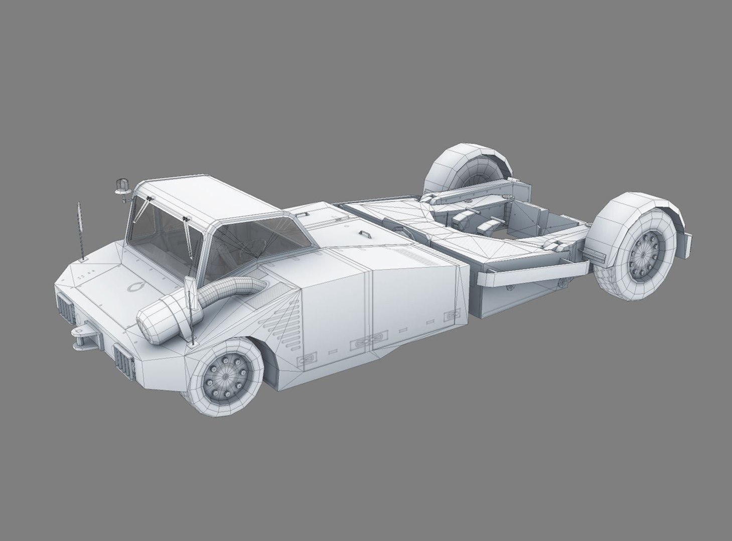 3D Towbarless Aircraft Tractors Tpx-200-s Model - TurboSquid 1513654