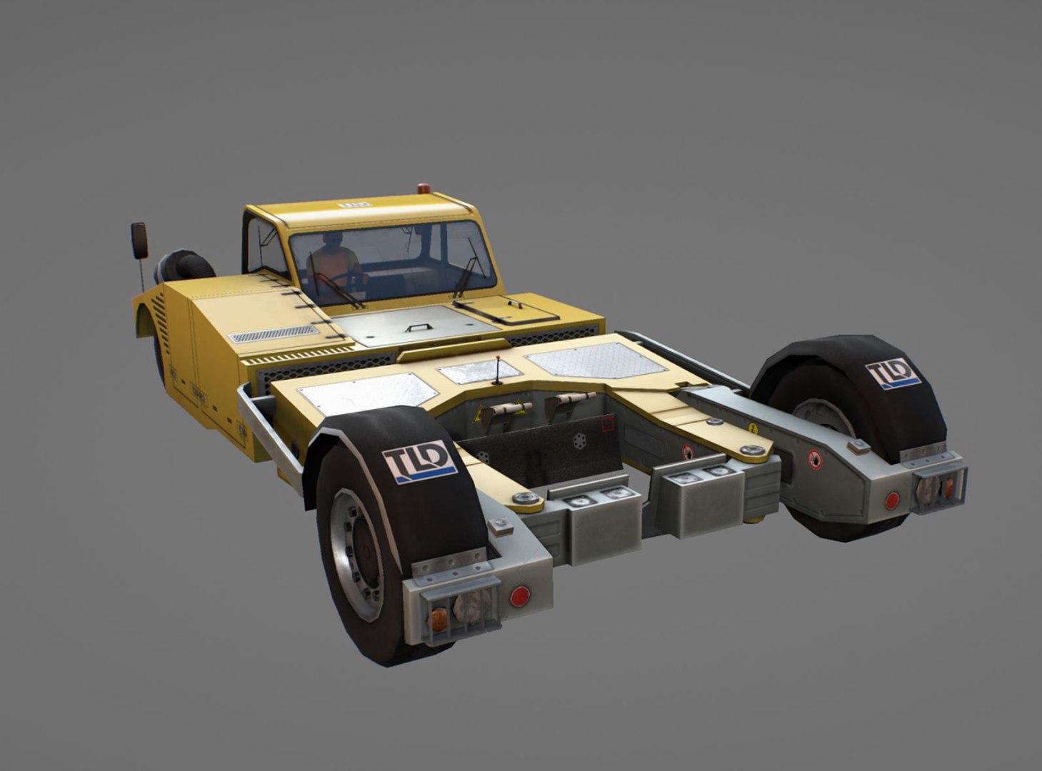 3D Towbarless Aircraft Tractors Tpx-200-s Model - TurboSquid 1513654