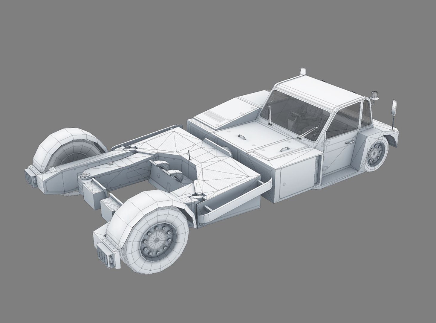 3D Towbarless Aircraft Tractors Tpx-200-s Model - TurboSquid 1513654