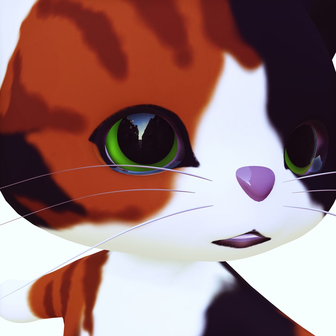 3D model CARTOON CAT ANIMATED - TurboSquid 2102759