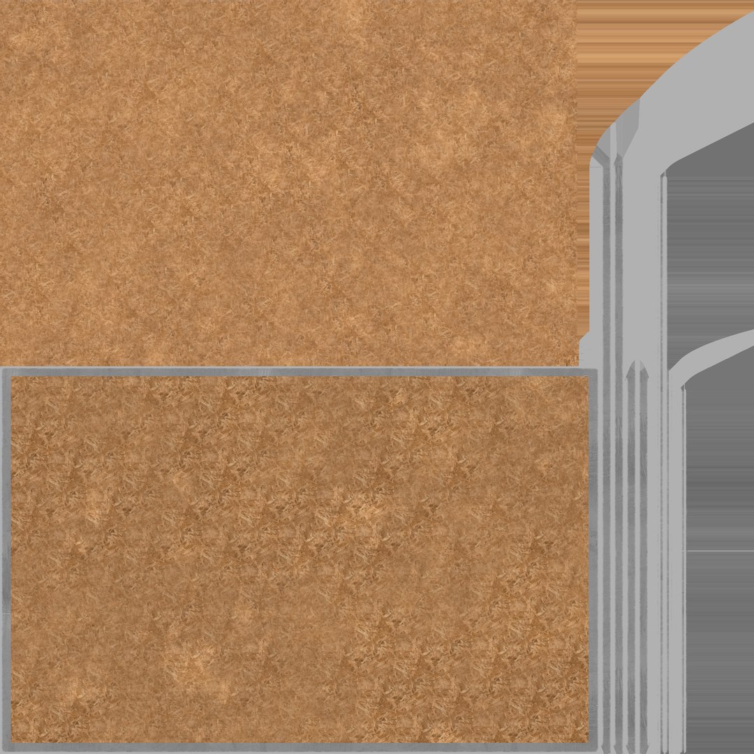 3D White Board And Tack Board Low-poly - TurboSquid 1999033