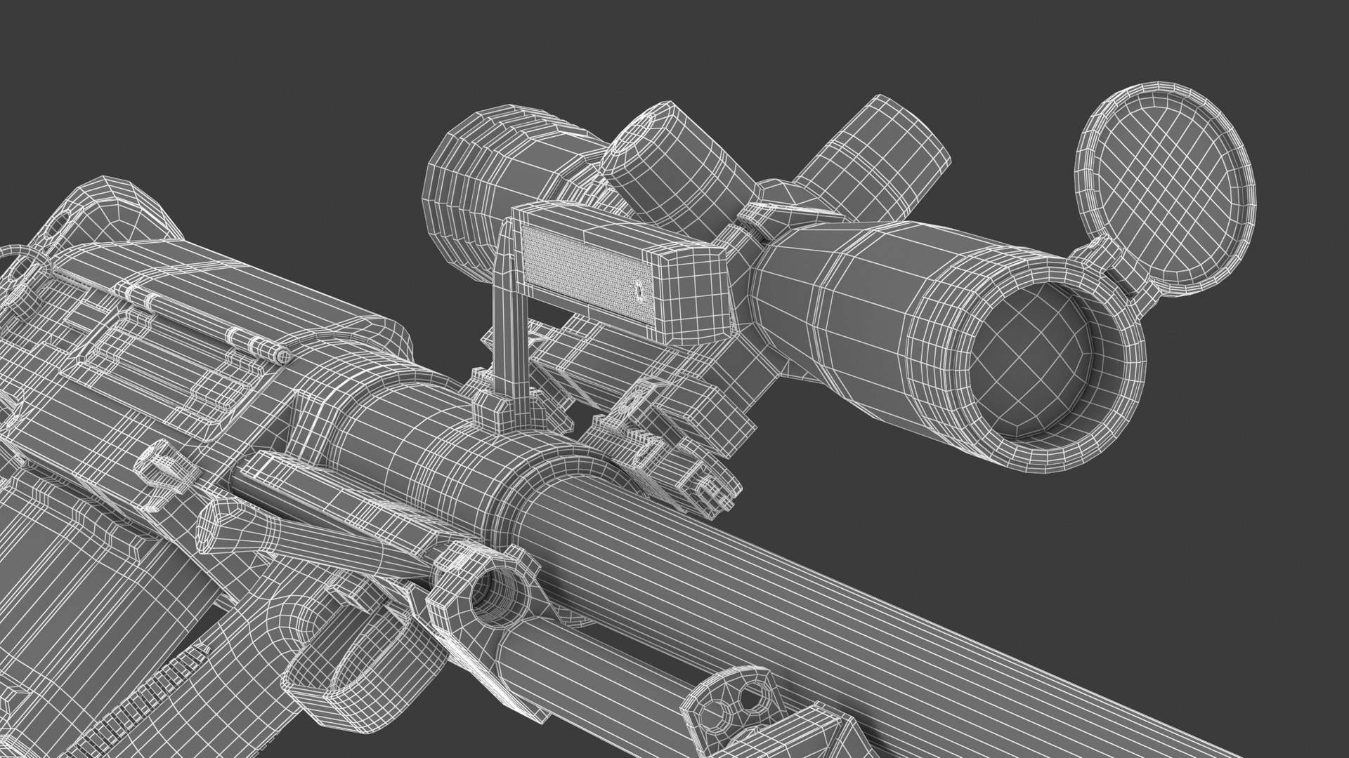 KSVK 12 Sniper Rifle 3D model - TurboSquid 1775467