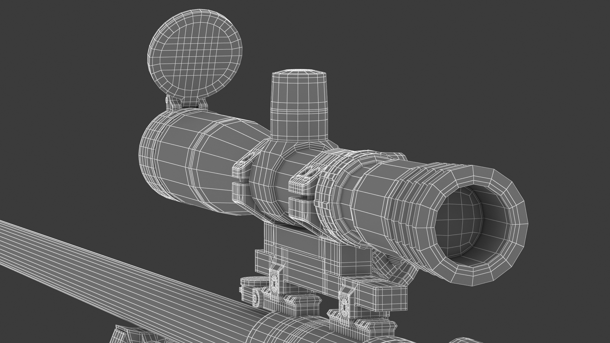 KSVK 12 Sniper Rifle 3D model - TurboSquid 1775467