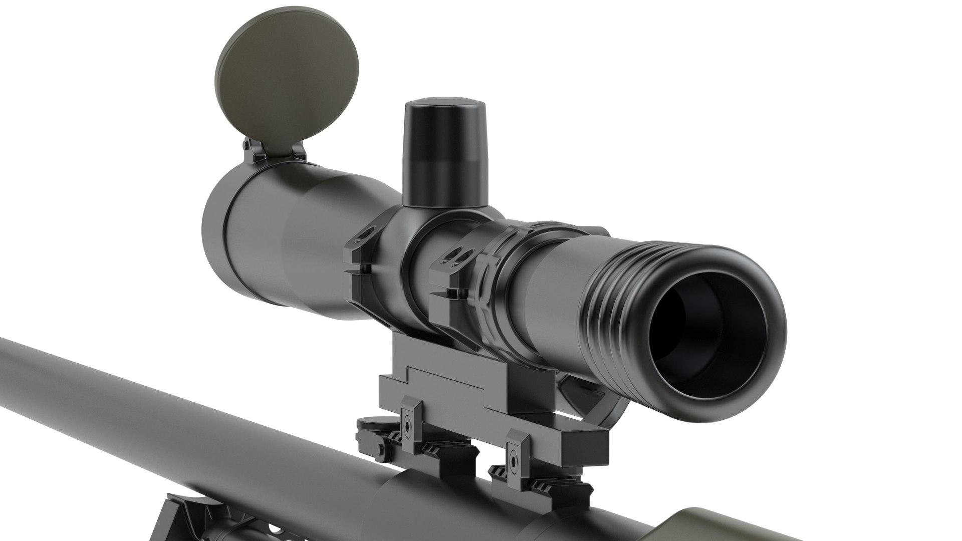 KSVK 12 Sniper Rifle 3D Model - TurboSquid 1775467