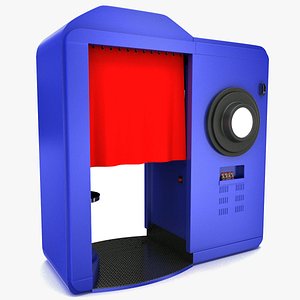 3D Photo Booth Models - Browse & Download Formats - TurboSquid