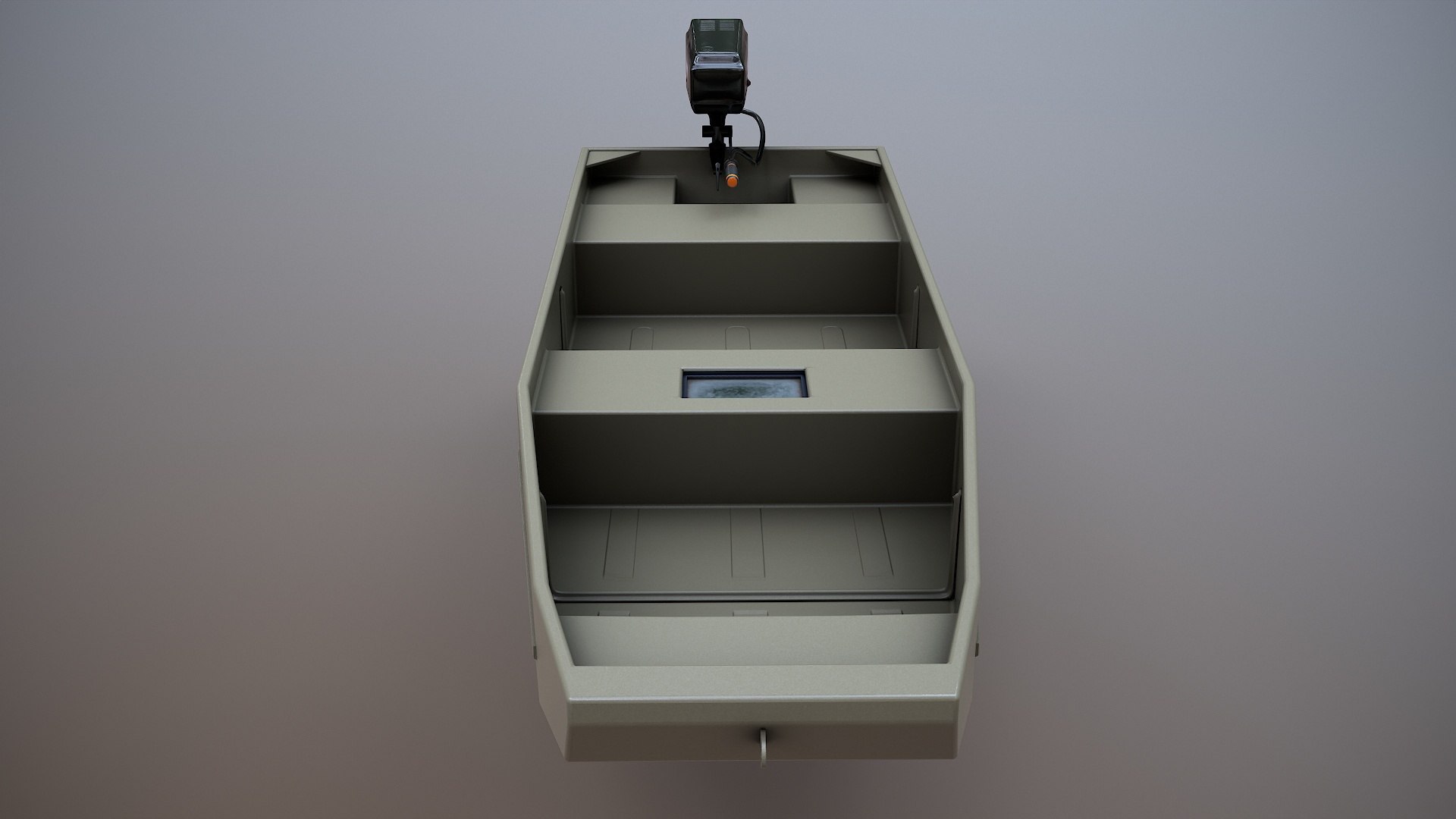 Fishing Boat Tracker Topper 15 Jon Boat Model - TurboSquid 2069277