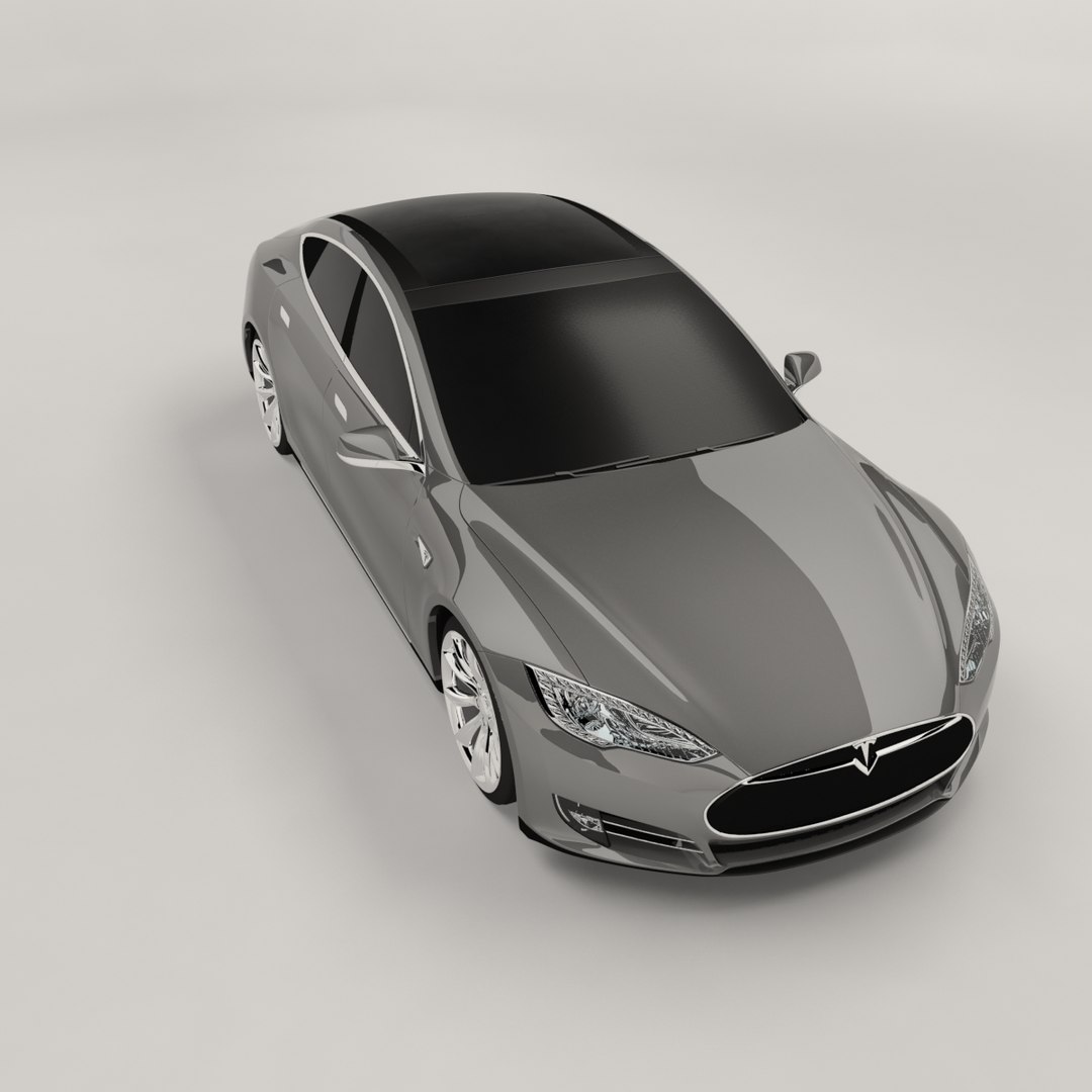 Tesla S 3D Model - TurboSquid 1327552