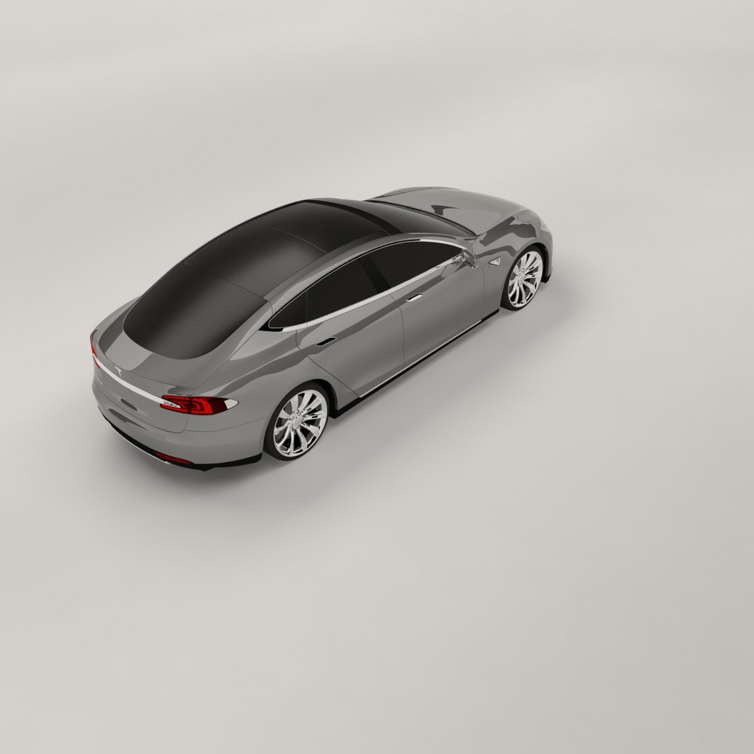 Tesla S 3D Model - TurboSquid 1327552