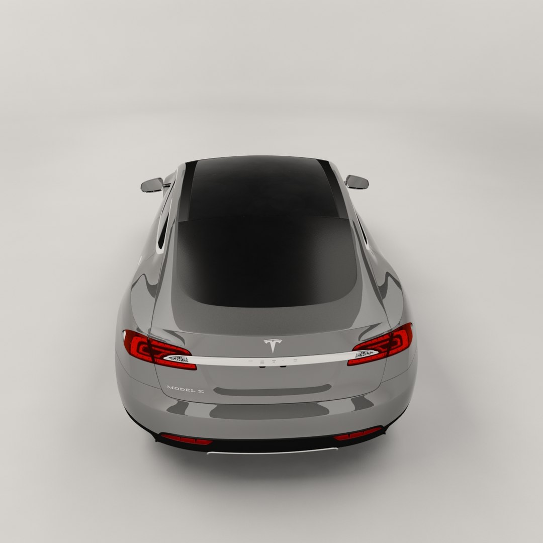 Tesla S 3D Model - TurboSquid 1327552