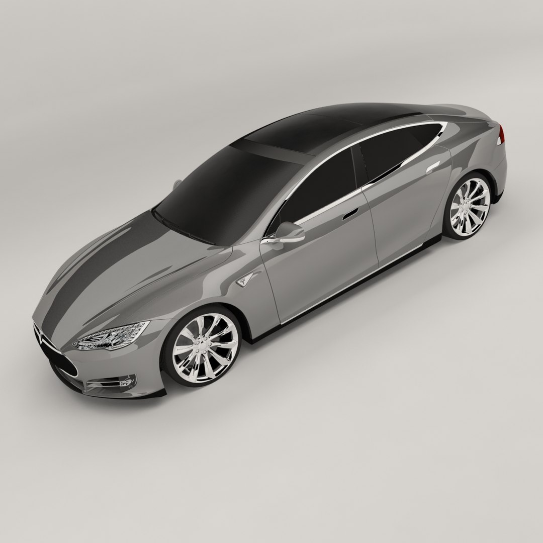 Tesla S 3D Model - TurboSquid 1327552
