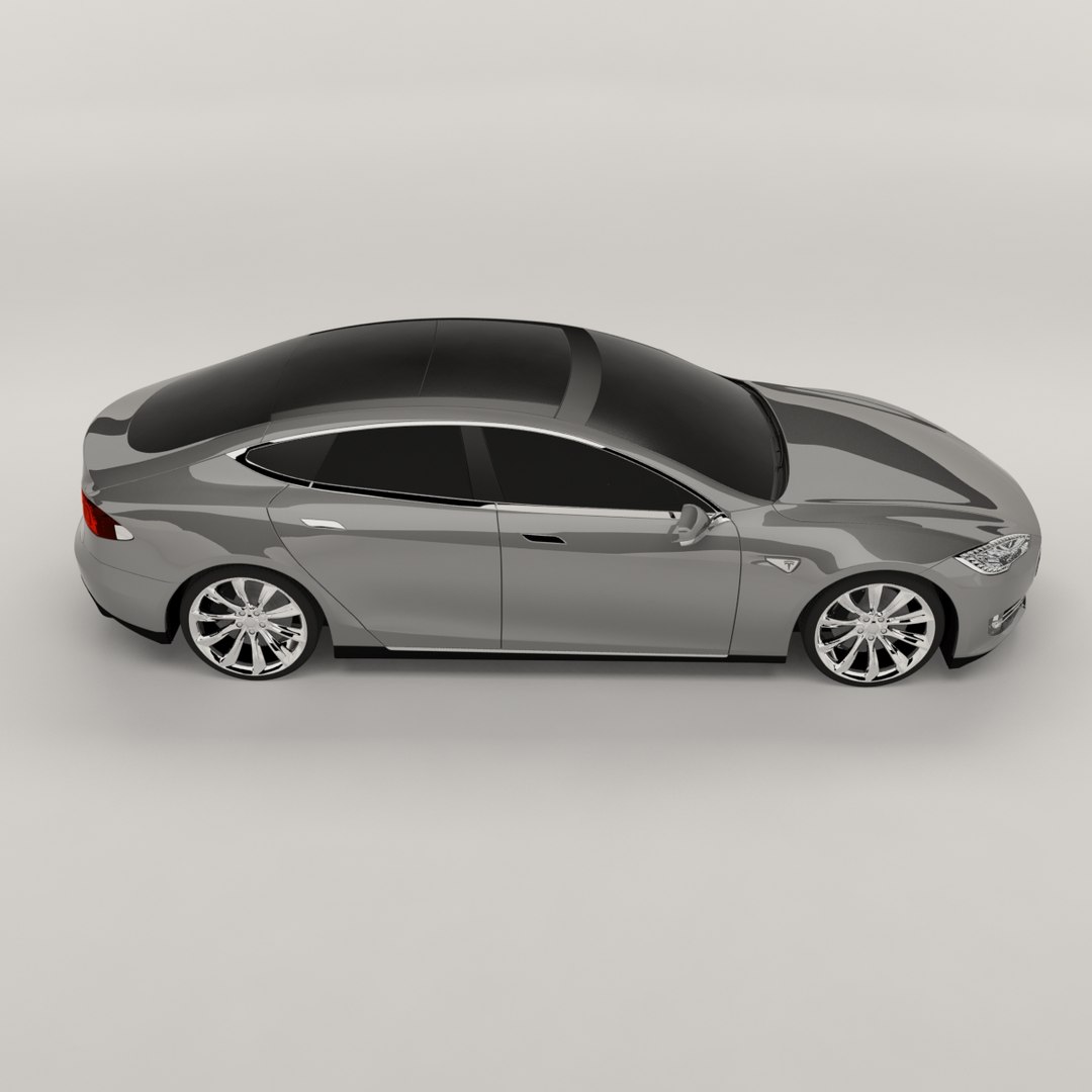 Tesla S 3D Model - TurboSquid 1327552