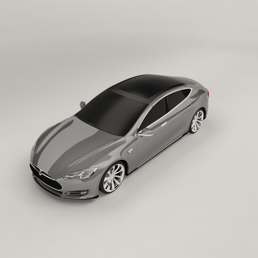 Tesla S 3D Model - TurboSquid 1327552