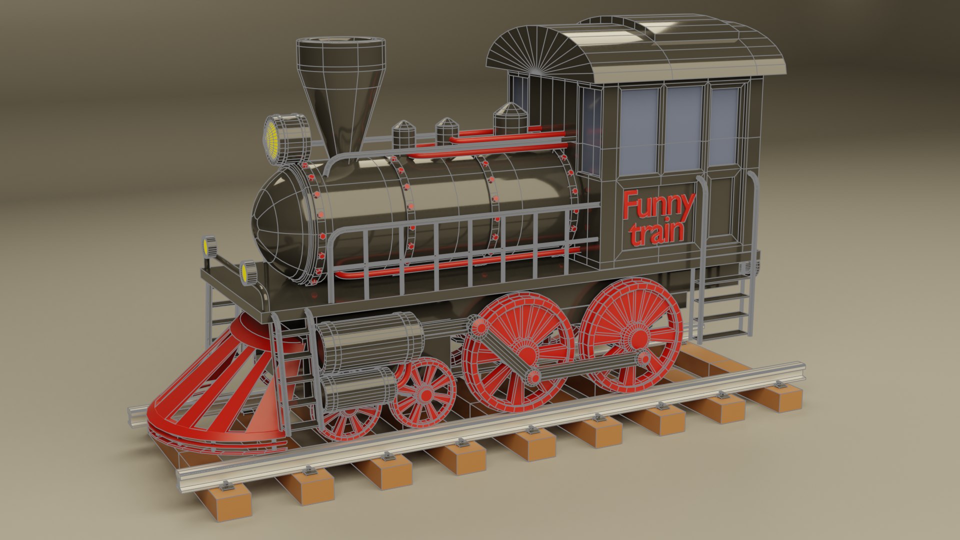 Train 3D - TurboSquid 1671987